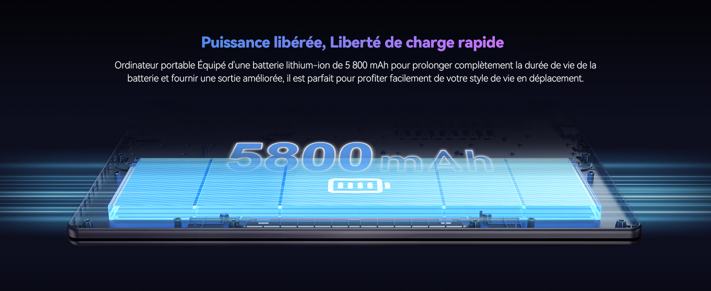 PC Portable-16''FHD-Intel Core i5-8210Y (2C/4T,jusqu'à 3.6Ghz)-16 Go ...