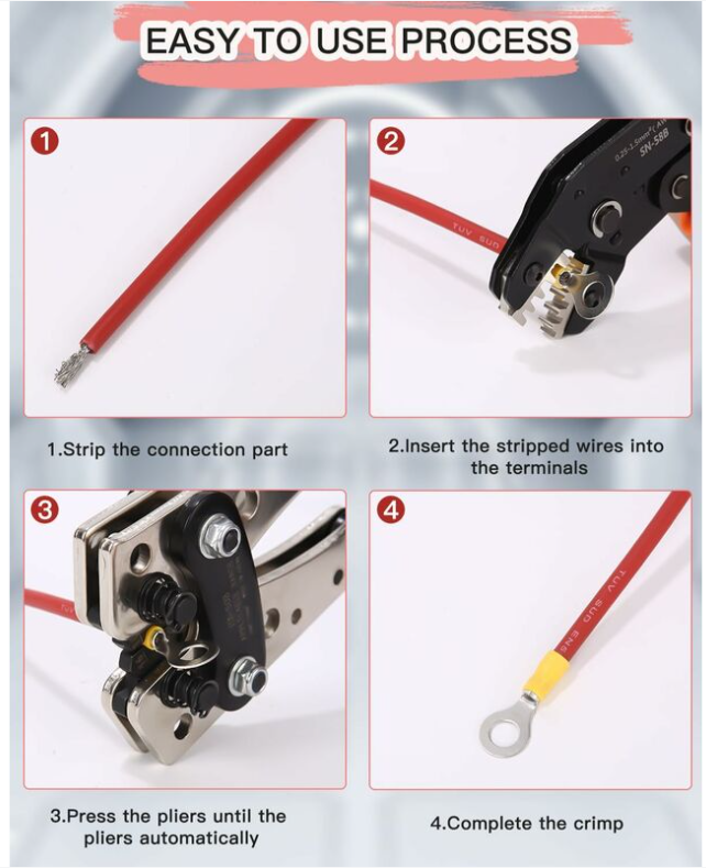 480pcs Cosse Electriques,Cosses Electriques pour Voiture,Connecteur ...