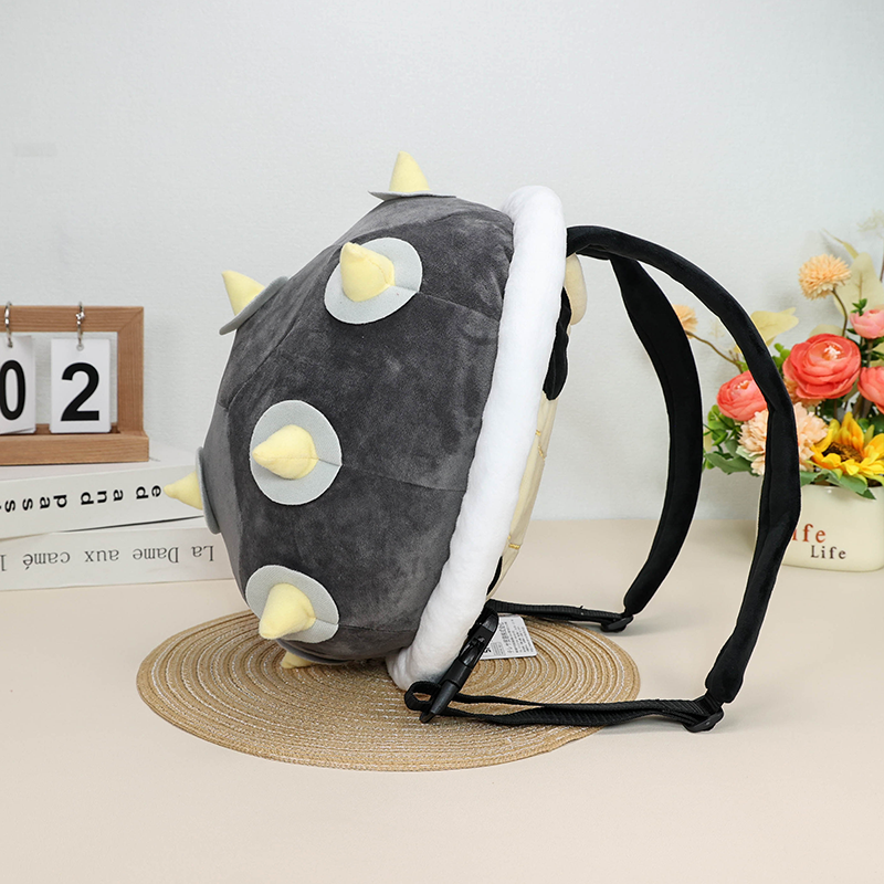 Super Mario Bros Koopa Backpack Plush Toys 12" Soft Stuffed Dolls Bag ...