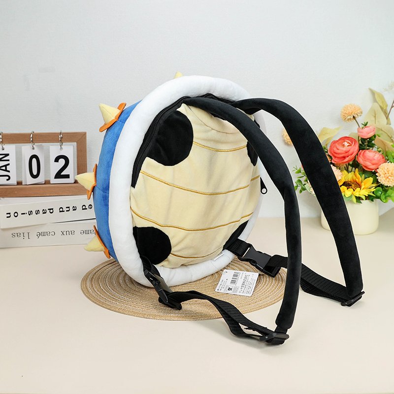 Super Mario Bros Koopa Backpack Plush Toys 12" Soft Stuffed Dolls Bag ...