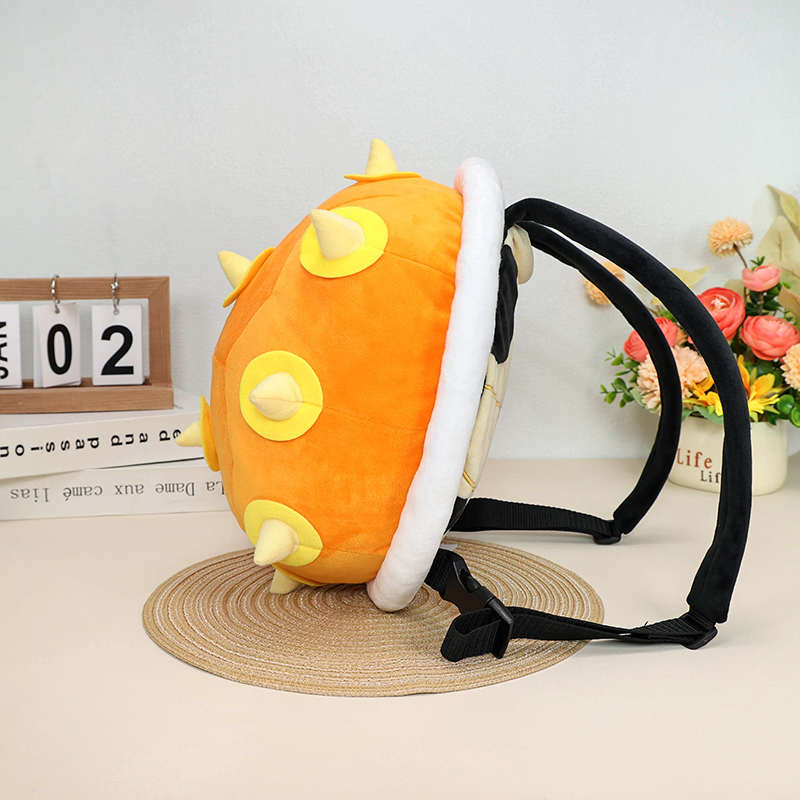 Super Mario Bros Koopa Backpack Plush Toys 12" Soft Stuffed Dolls Bag ...