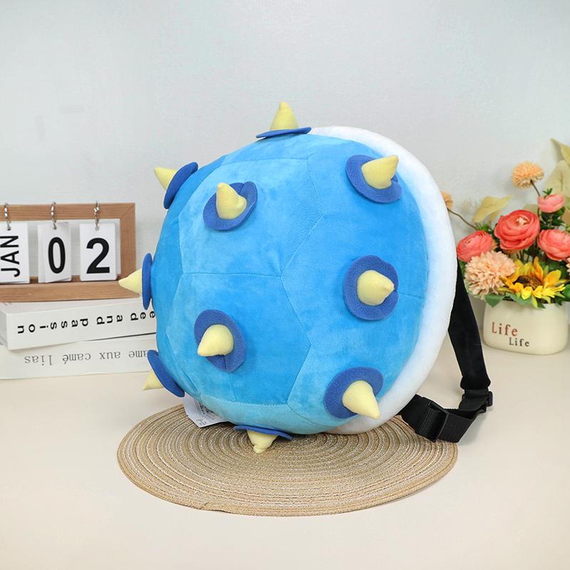Super Mario Bros Koopa Backpack Plush Toys 12" Soft Stuffed Dolls Bag ...