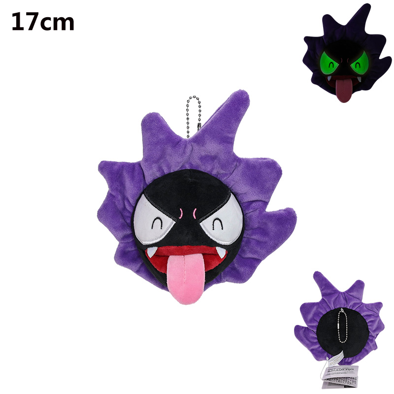 Anime Duskull Gengar Hisuian Zorua Gastly Plush Toys Soft Stuffed Doll ...