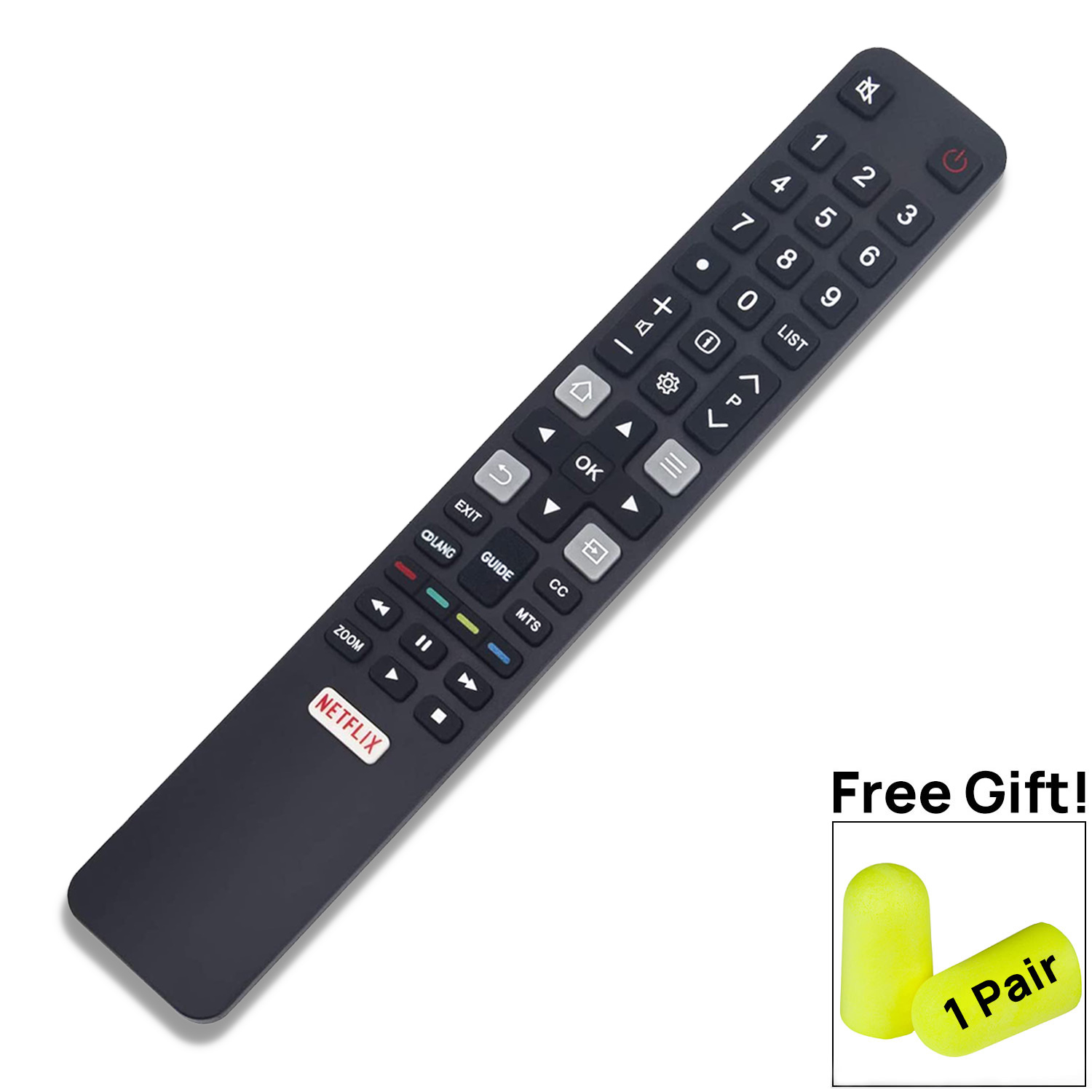 For TCL TV FFALCO Remote RC802N ARC802N YUI1 All TCL TV 65C2US 75C2US ...