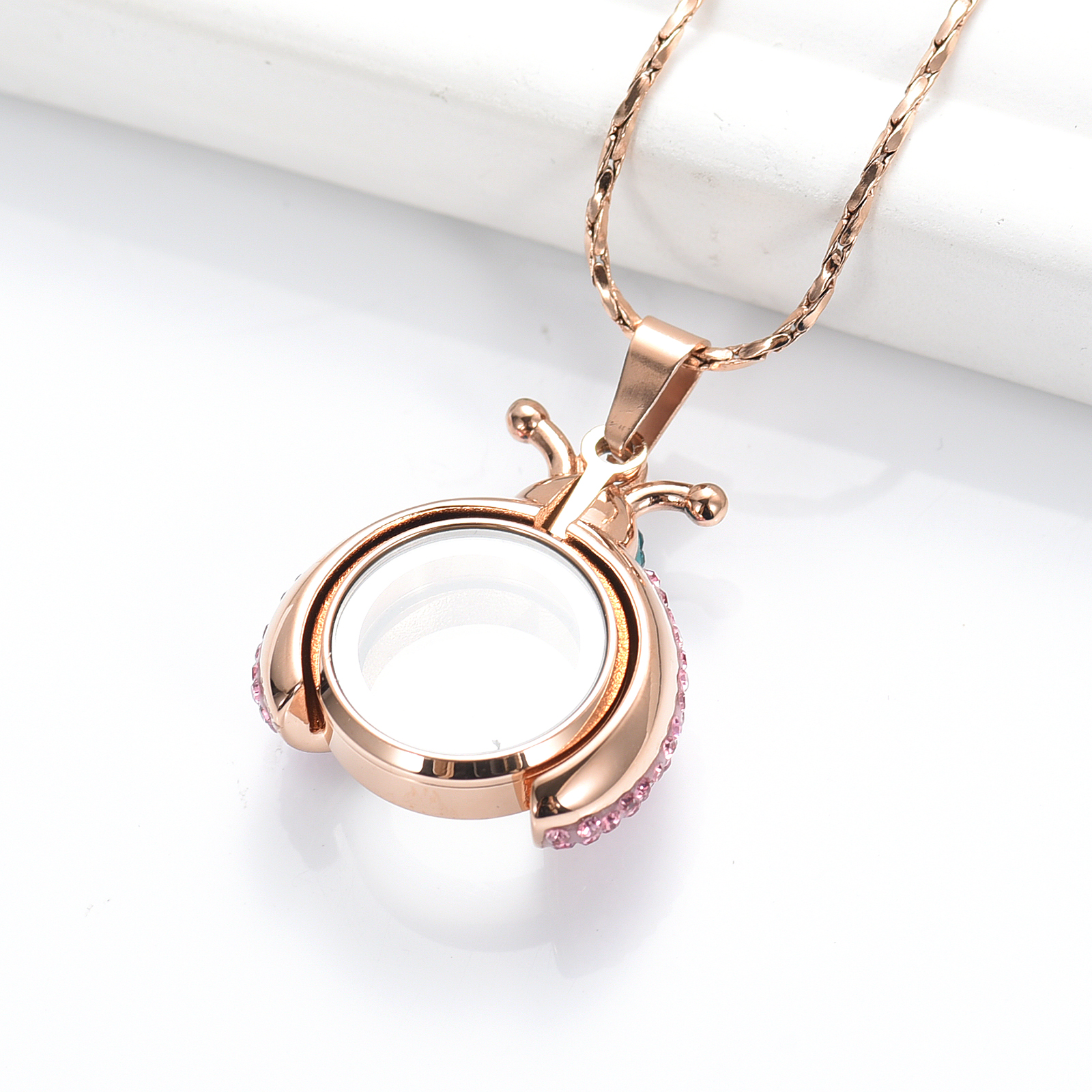 Cremation Jewelry Flying Ladybug Urn Necklace for Ashes Urn Keepsake ...