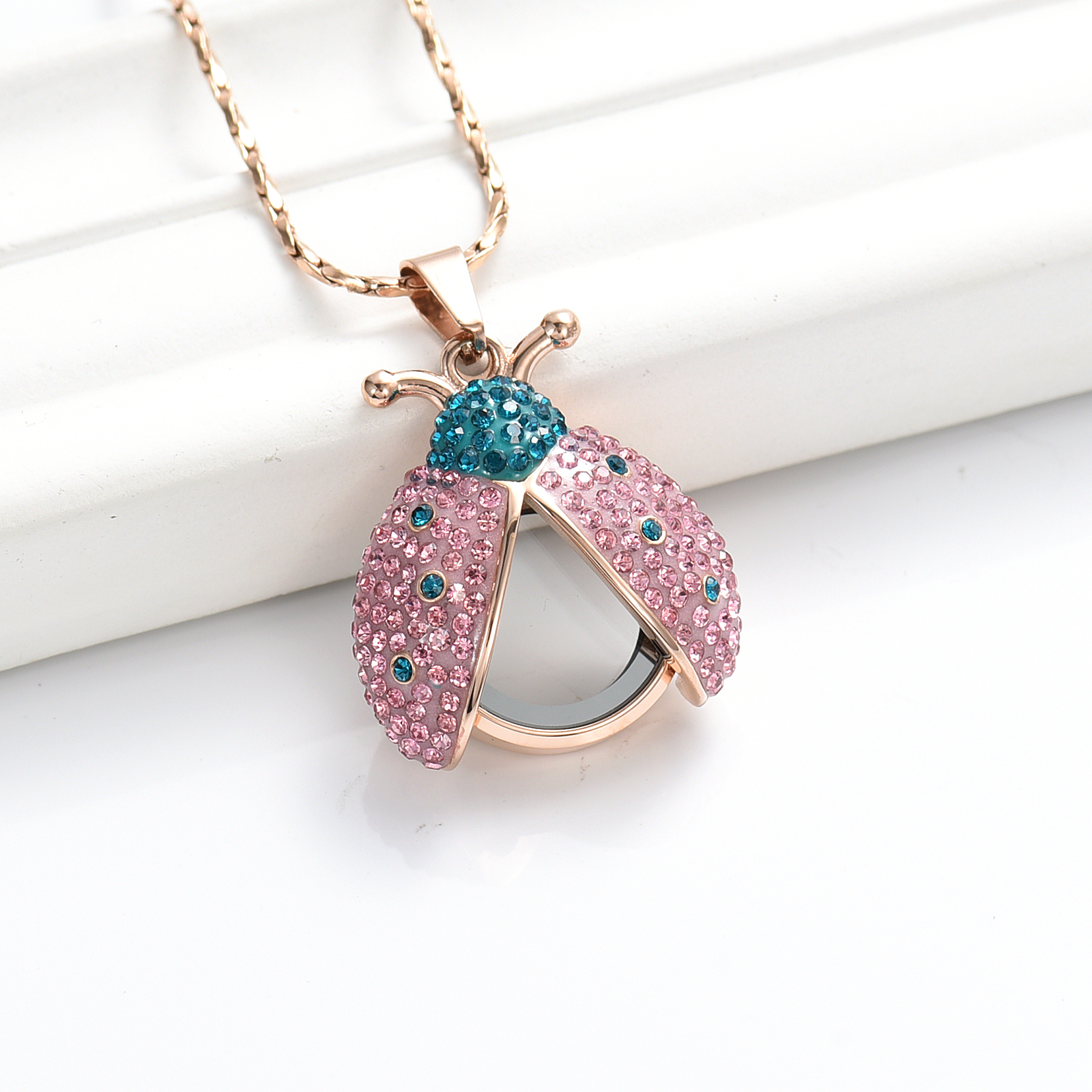 Cremation Jewelry Flying Ladybug Urn Necklace for Ashes Urn Keepsake ...