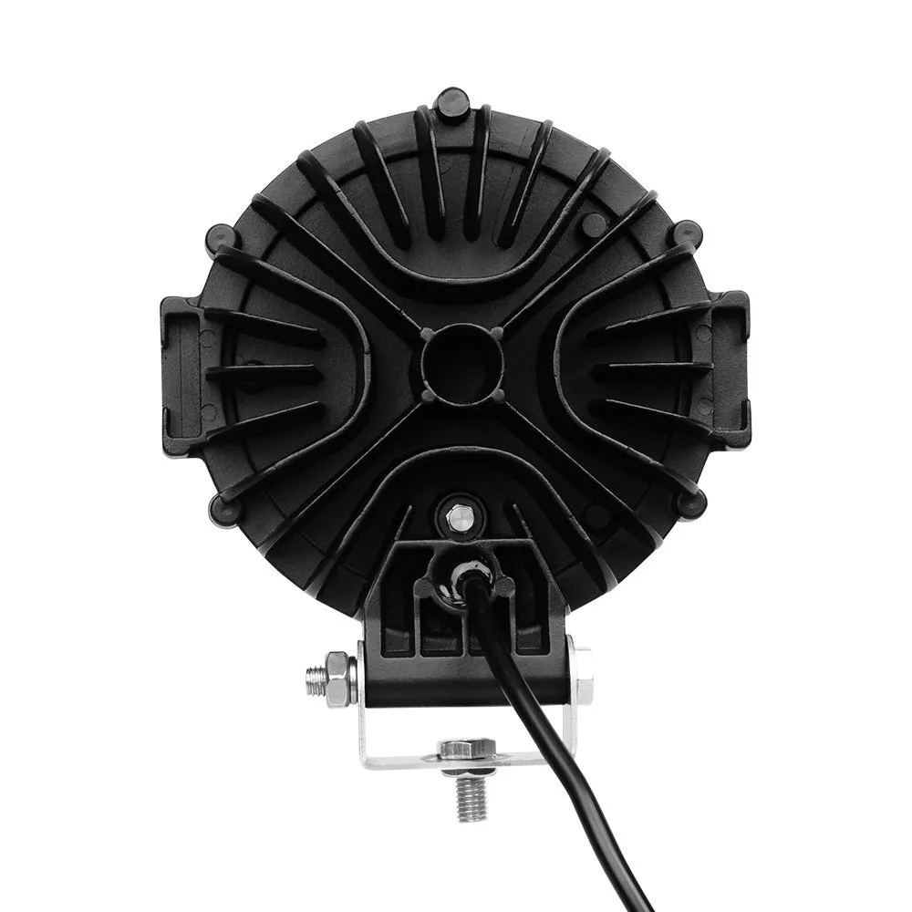7Inch Round LED Work Light Spot Combo DRL Driving Reserve Lamps Offroad ...