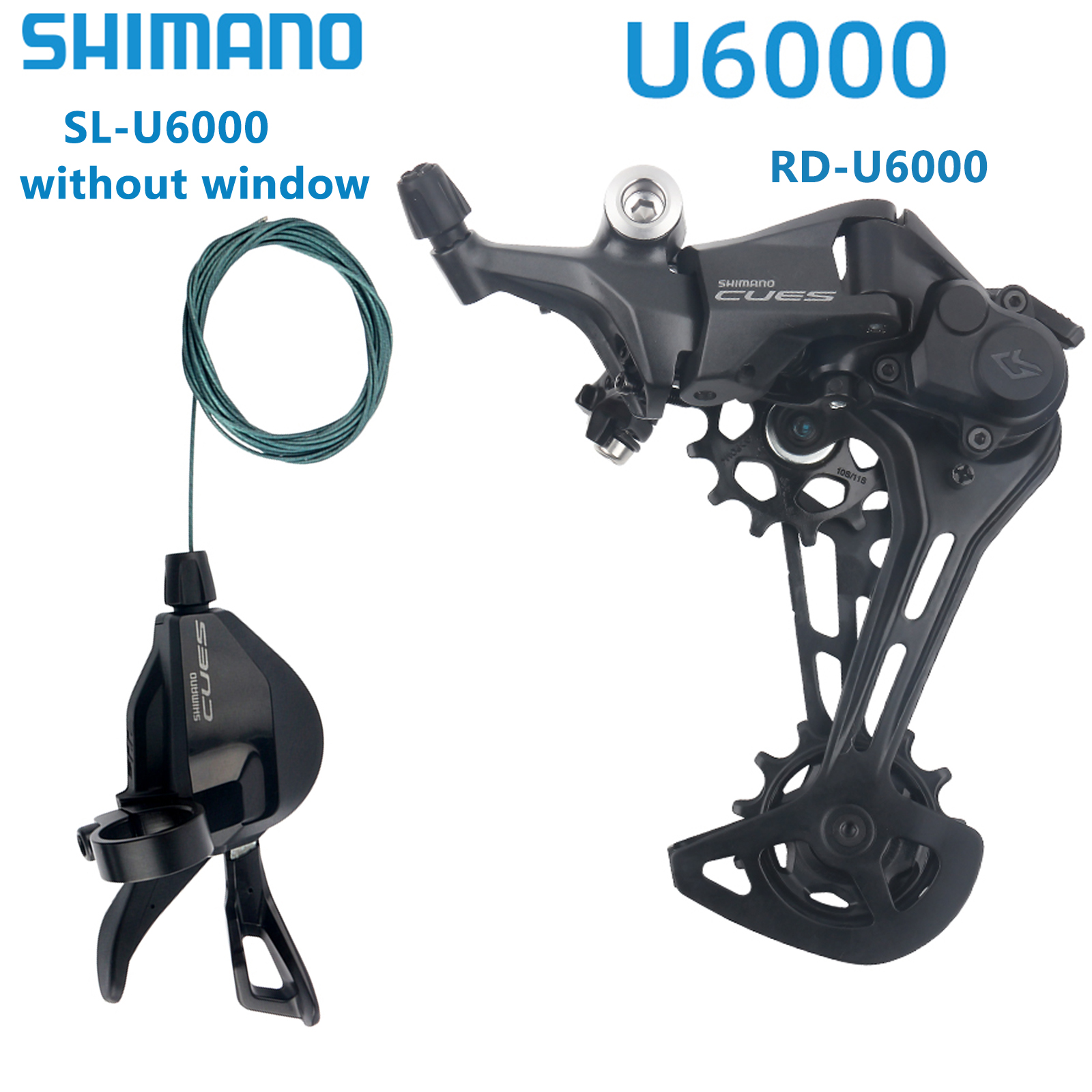 Shimano CUES U6000 Shifter Lever Rear Derailleur SGS 10 11 Speed Groupset MTB | eBay