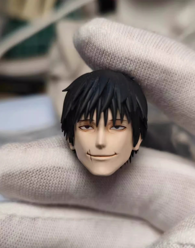 Custom Jujutsu Kaisen Fushiguro Toji Head for 1/12 Romankey Body（No ...