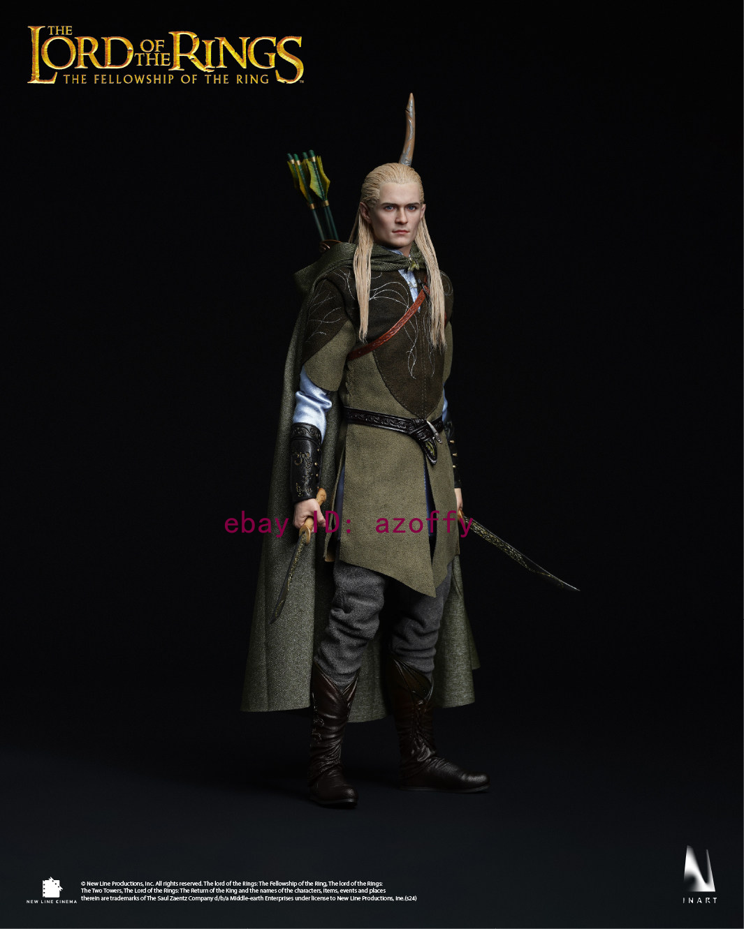Queen Studios INART 1/6 LEGOLAS THE LORD OF THE RINGS H33CM Action ...