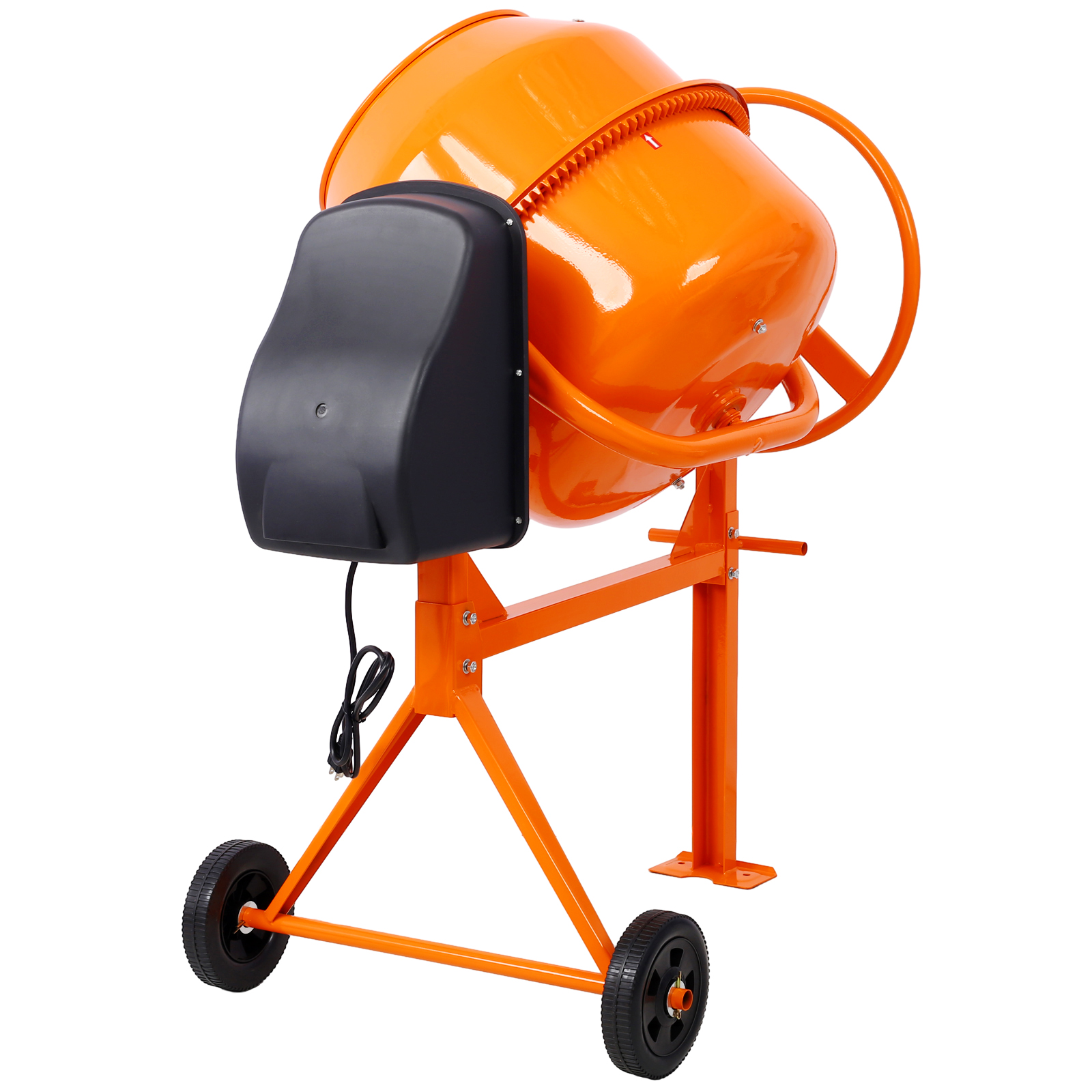 650W 5 Cu.Ft Electric Concrete Cement Mixer Machine for Mortar Stucco ...